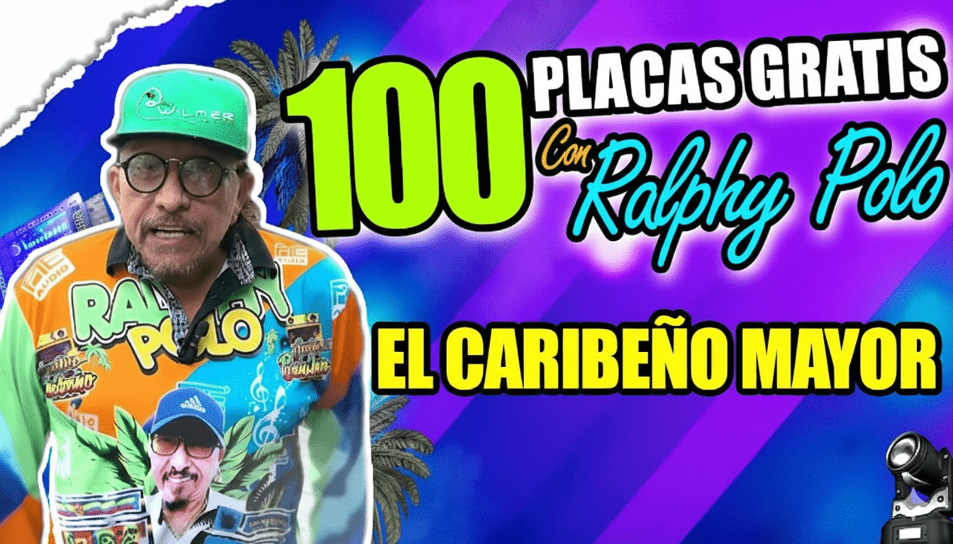 Placas GRATIS con la Voz Auténtica de Ralphy Polo | LainerLakers.Co
